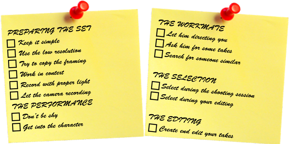 VIDEO REFERENCE or How to create a video reference?