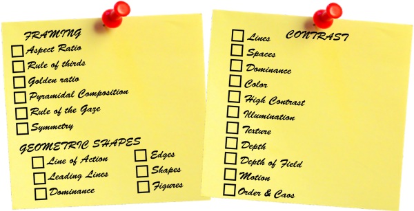 COMPOSITION or How to compose a picture?